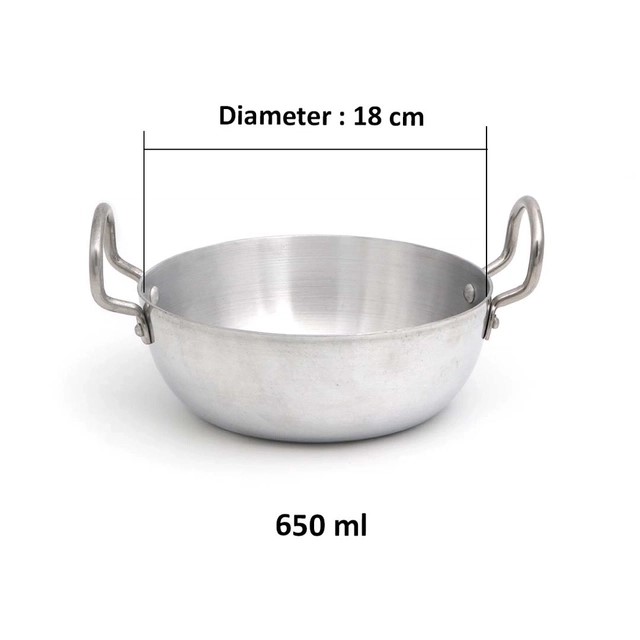 Kadhai Aluminium Frying Pan - HARAJ